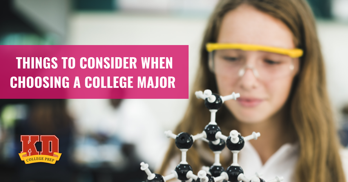 Things to Consider When Choosing a Major | KD College Prep