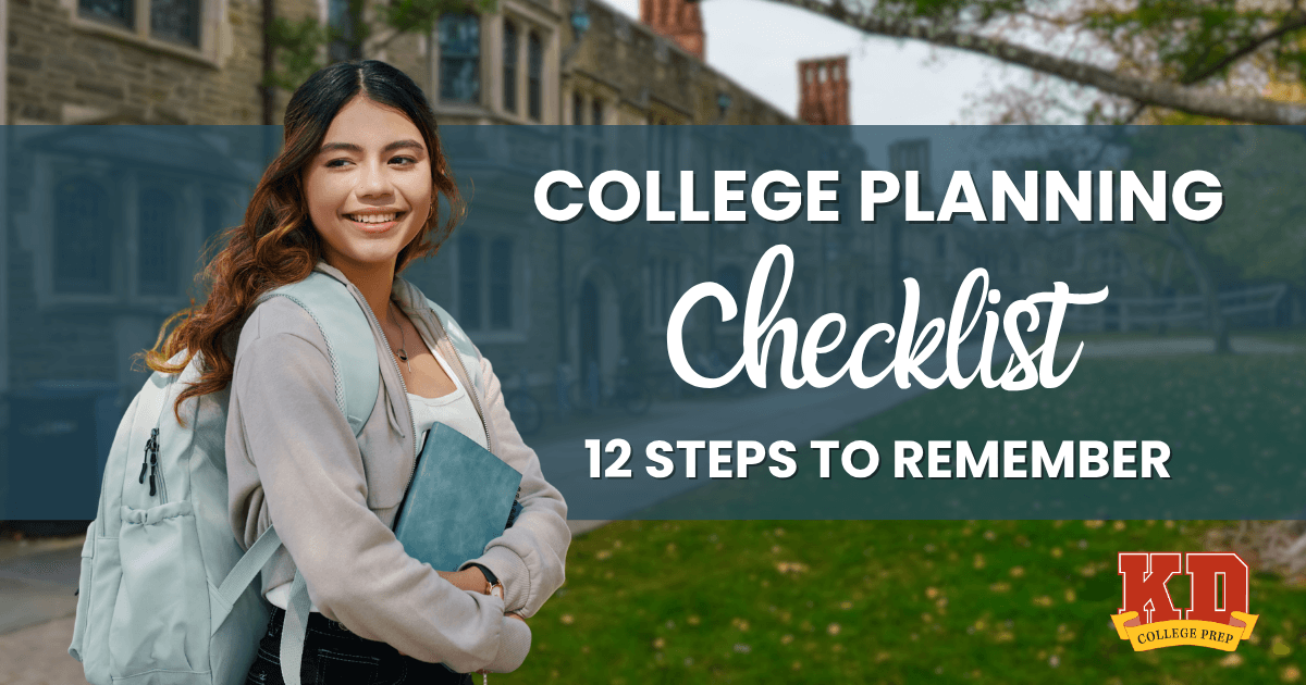 College Planning Checklist: 12 Things to Include In Applications