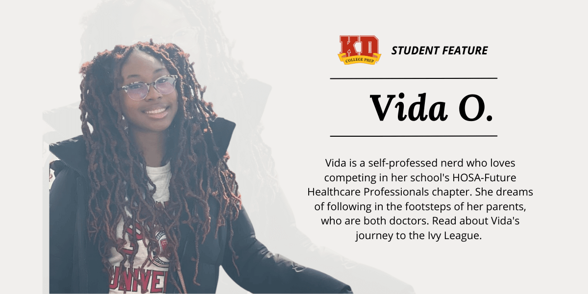 Vida's Victory: Cornell on the Horizon | KD College Prep