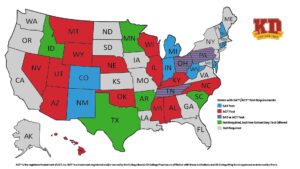 Which States Require the ACT® or SAT® Test for Graduation?