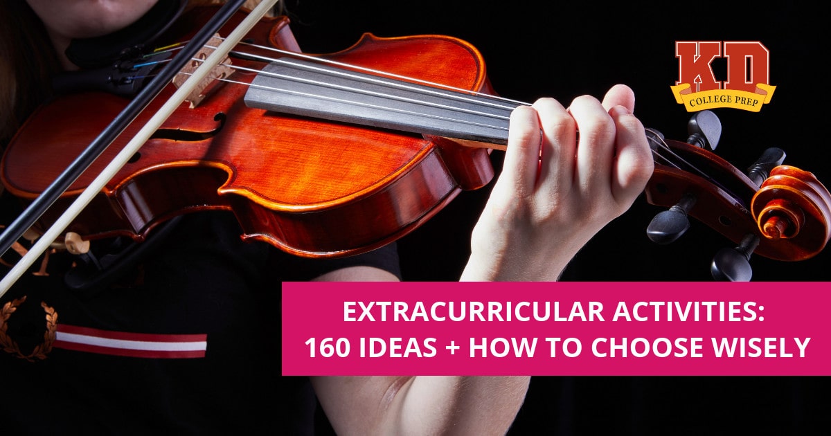 160 Extracurricular Activities for High School Students